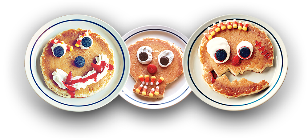 Scary Face Pancakes - Texas Forest Country Living