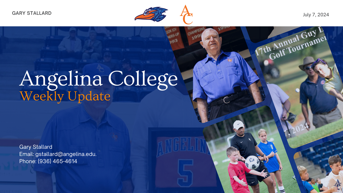Angelina College Weekly Update - Texas Forest Country Living