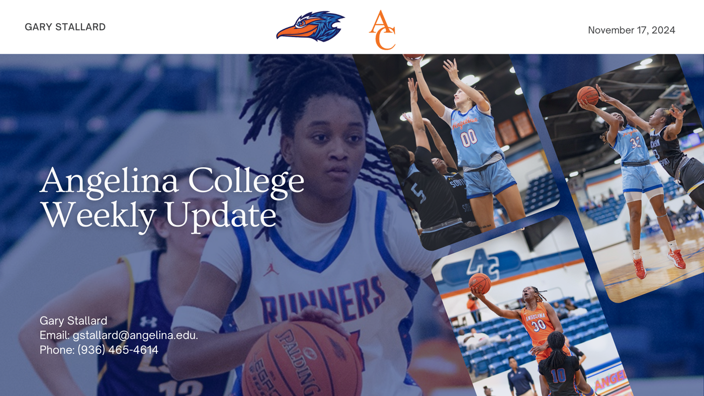 Angelina College Weekly Update | Texas Forest Country Living