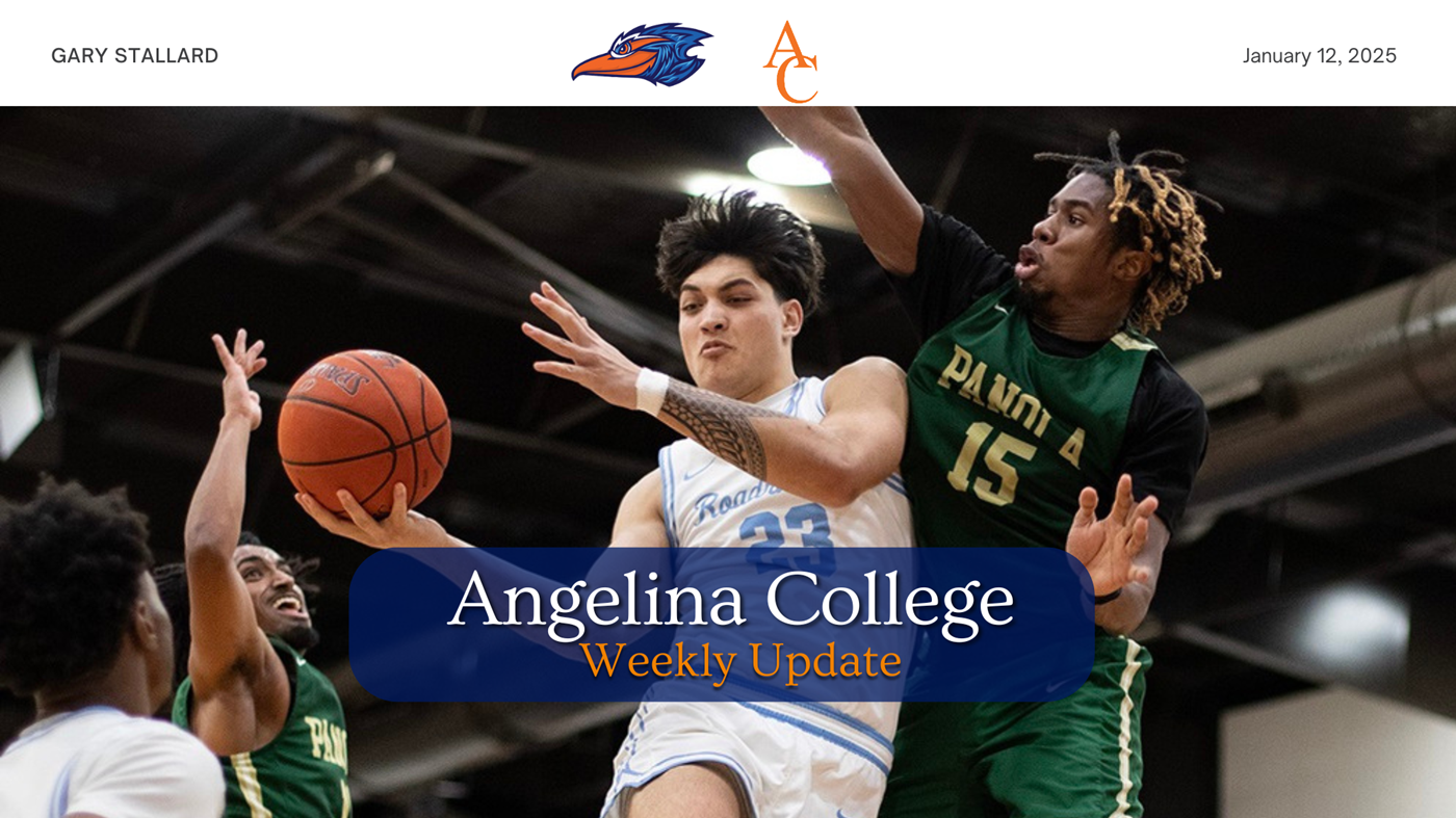 Angelina College Athletics Weekly Update | Texas Forest Country Living