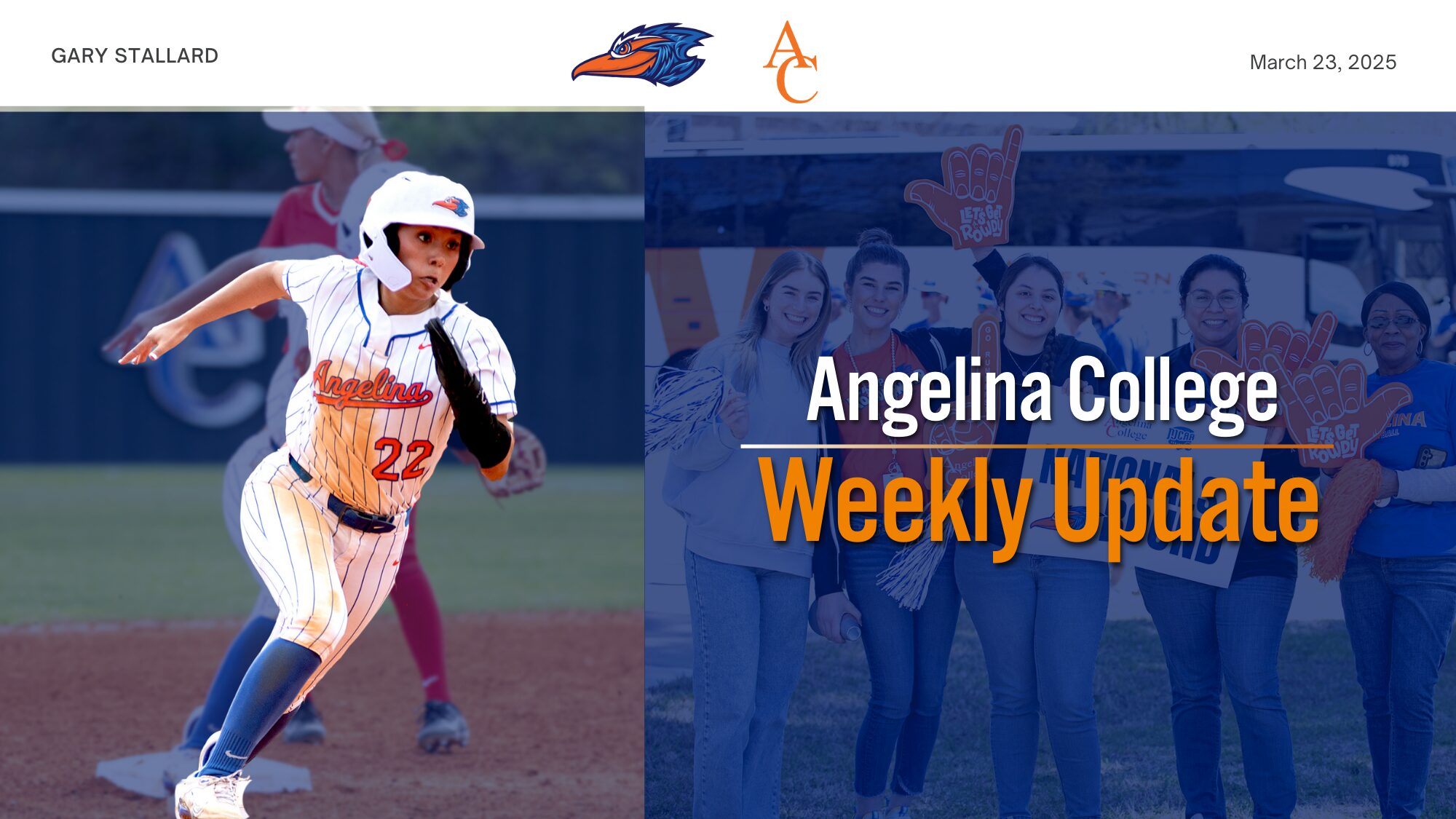 Angelina College Athletics Weekly Update | Texas Forest Country Living